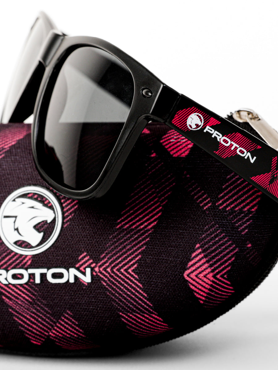 Proton Shady Business Sunglasses | Red – PROTON MERCHANDISE